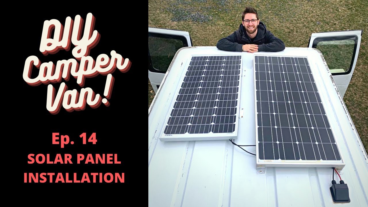 200W of solar power for my van conversion