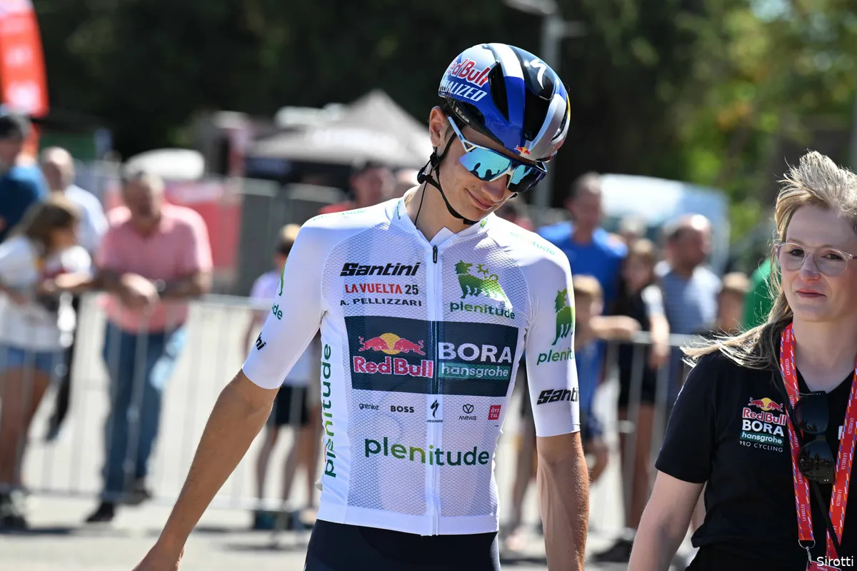 Entering second week as 10th in GC; what next for Pellizzari? "That's more important than the ...