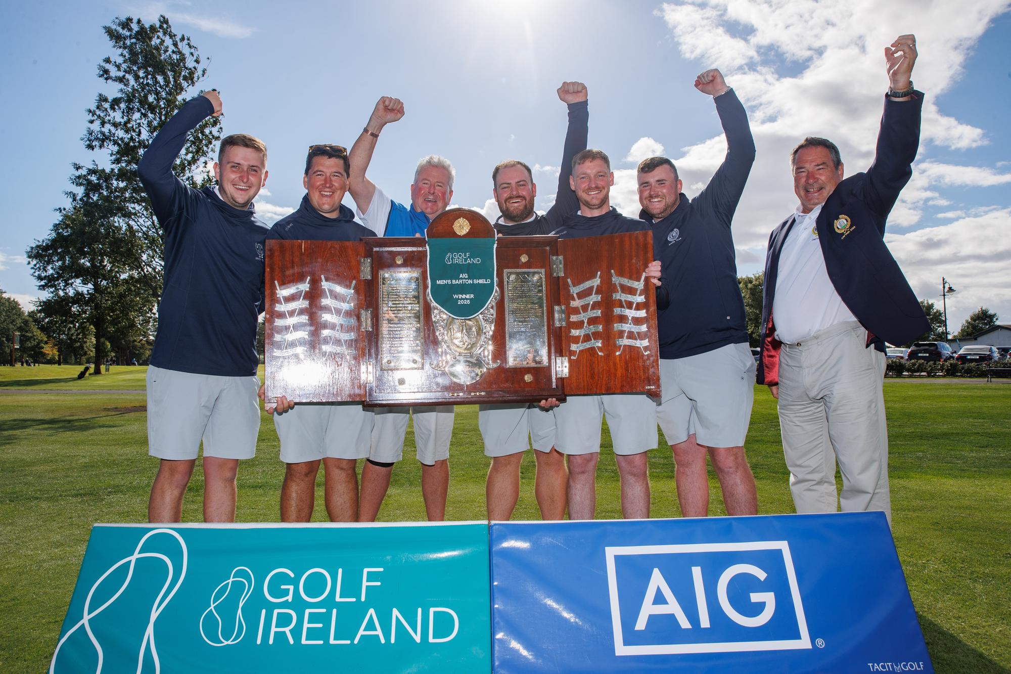 Warrenpoint Golf Club brings home the All-Ireland Barton Shield crown