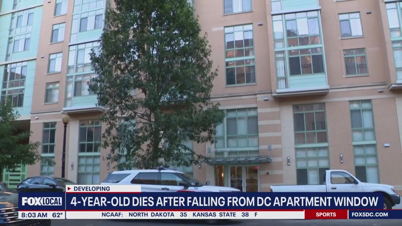 4-year-old dies after falling from DC apartment window