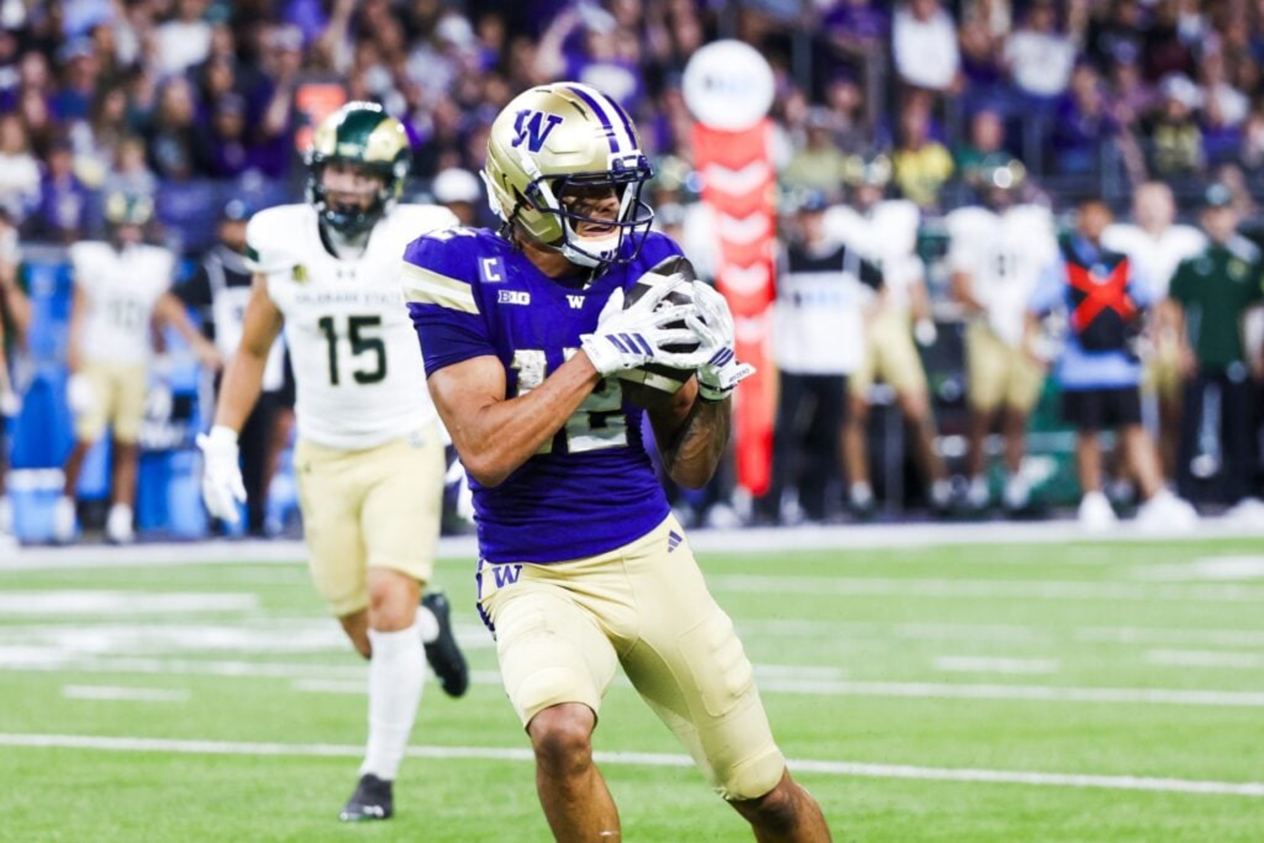 Huskies Out-Pace Rams in Second Half, Win 38-21