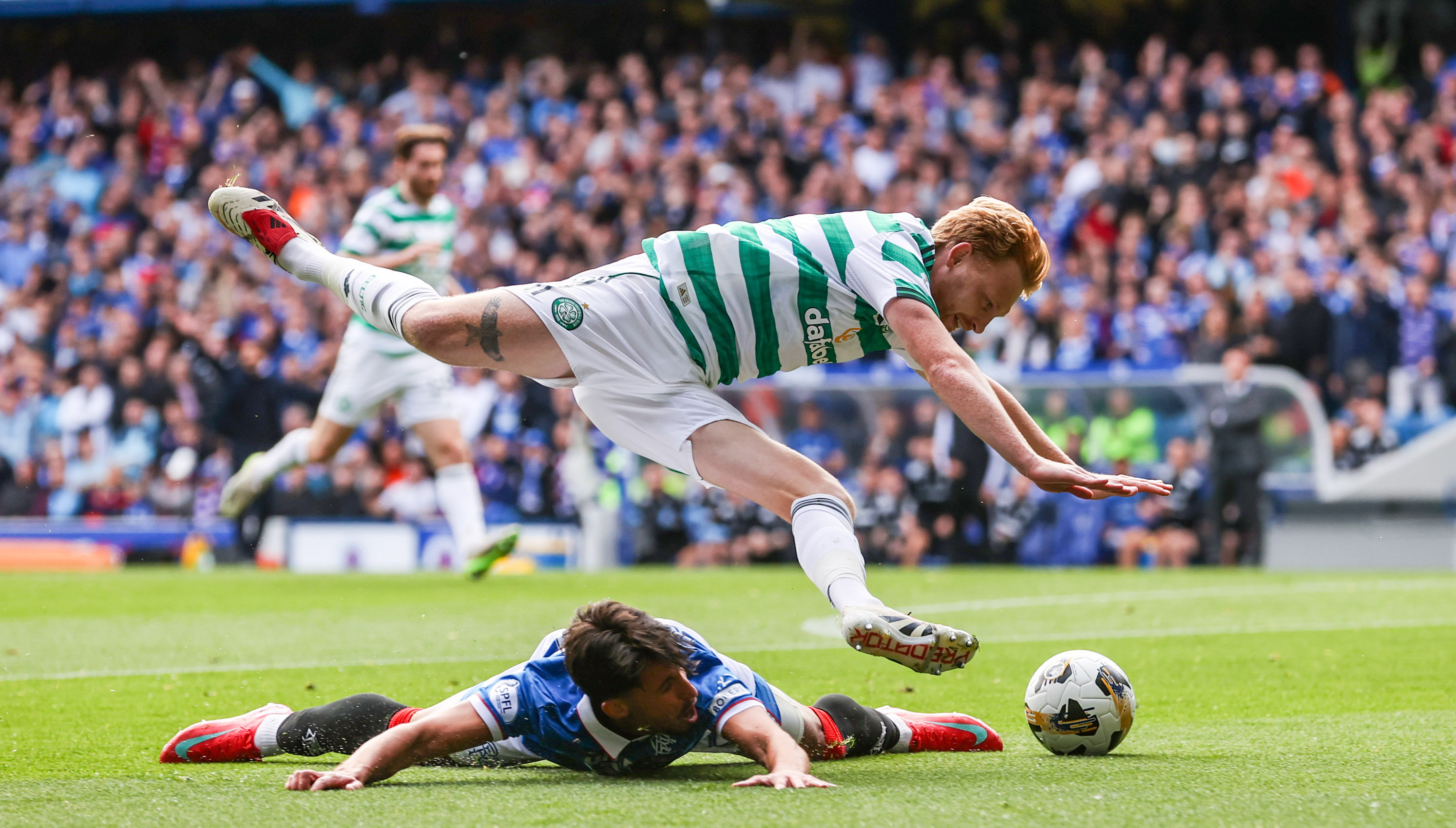 'You could say it's diving' - Celtic star shrugs off Rangers penalty ...