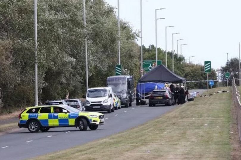 Man and boy die after horror crash on major road as police make arrest