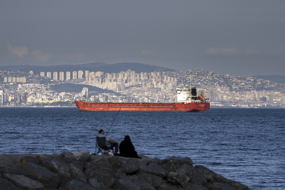 Black Sea cargo ship hit by explosive device off Ukraine—report