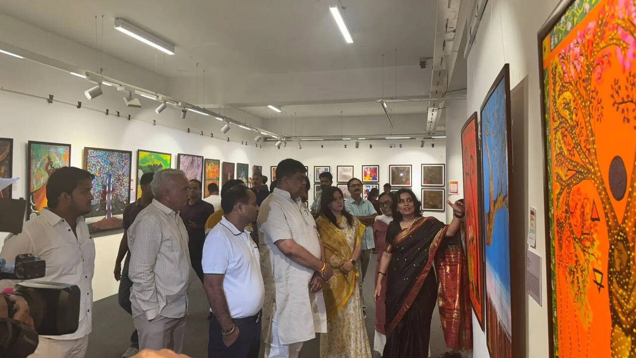 'Chitrayan: Journey Through Art' Showcases Works of Four Women Artists in Jaipur