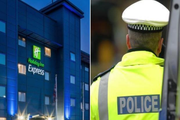 Police called to 'spontaneous' protest held outside hotel housing ...