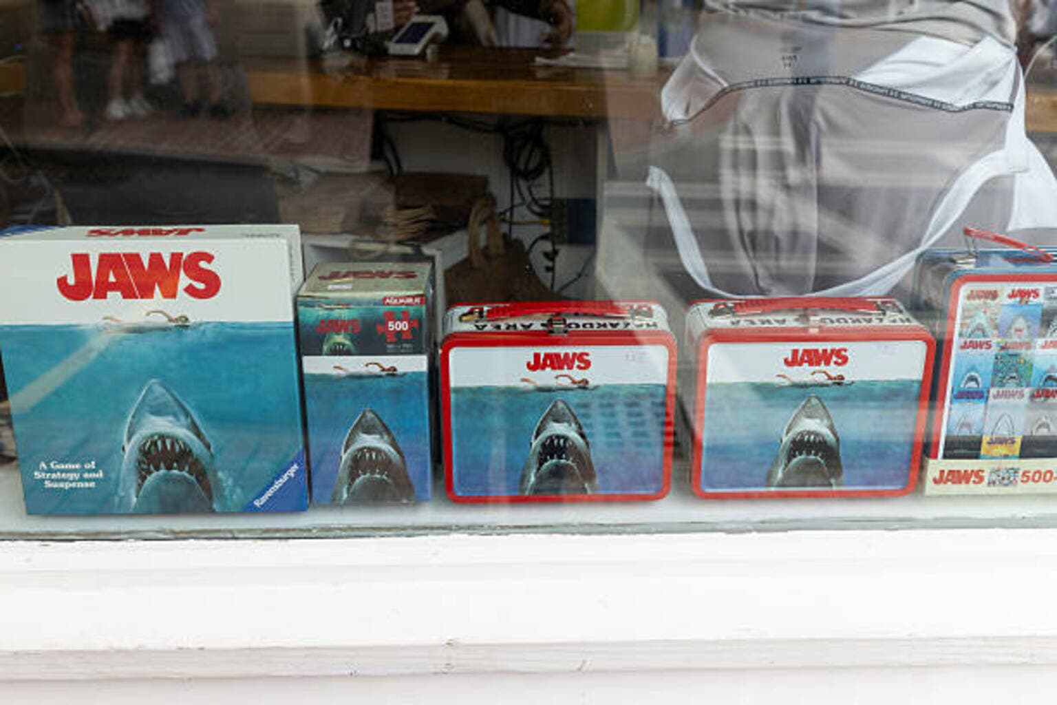 ‘Weapons’ stays on top, but ‘Jaws’ re-release takes big bite of box office