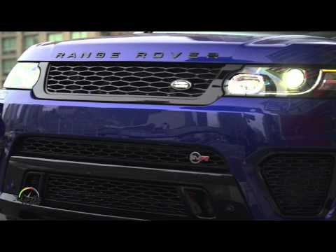 Conduciendo el Range Rover Sport SVR 2016 por Nueva York