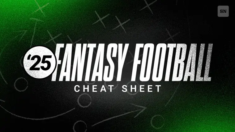 Updated Fantasy Football Cheat Sheet 2025: Best Draft Kit strategy ...