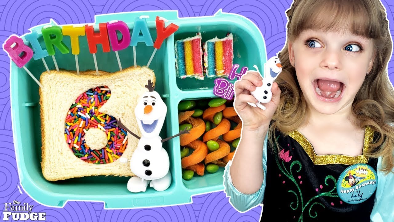 School lunch takeover: Lily’s birthday week!