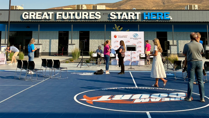 Olympian Nancy Lieberman dedicates WA's 1st Dream Court for kids
