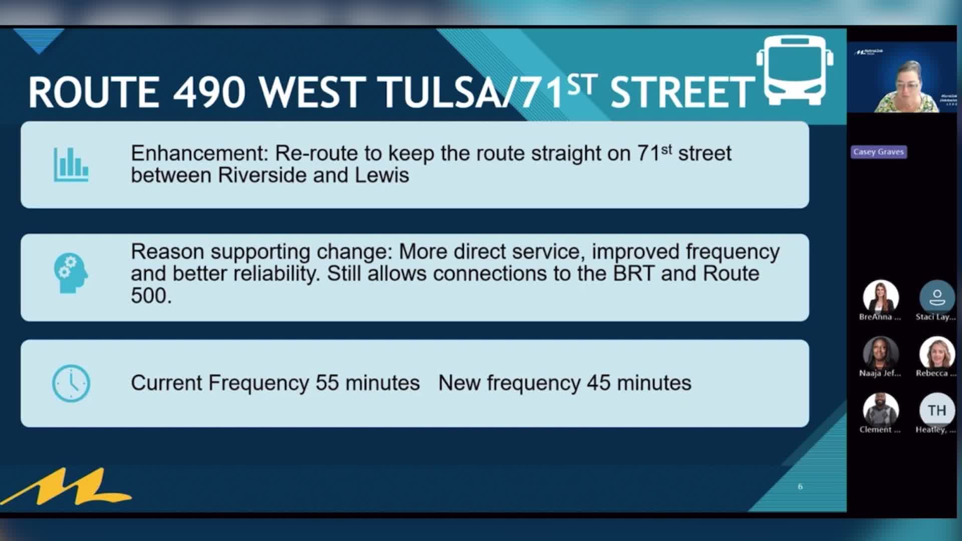 'Very reliable': MetroLink bus route changes take effect