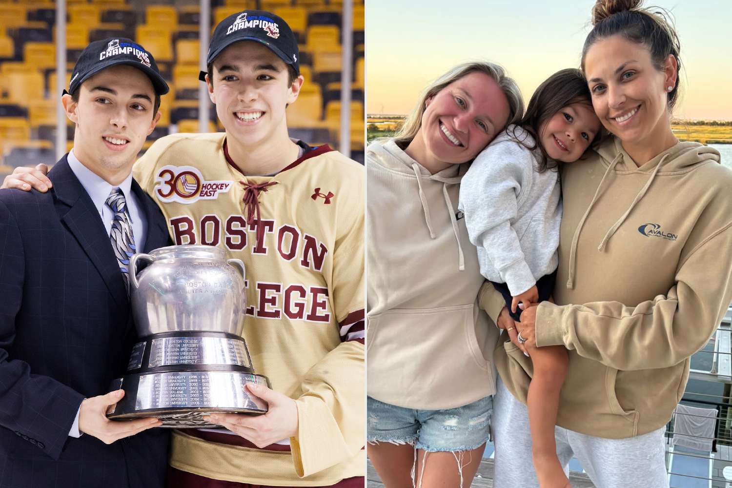 Matthew and Johnny Gaudreau's Widows Madeline and Meredith Mark 1st ...