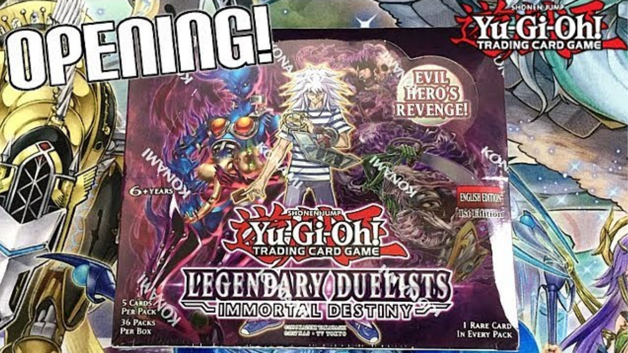 Yu-Gi-Oh! Legendary Duelists: Immortal Destiny Unboxing | Hunting Heroes