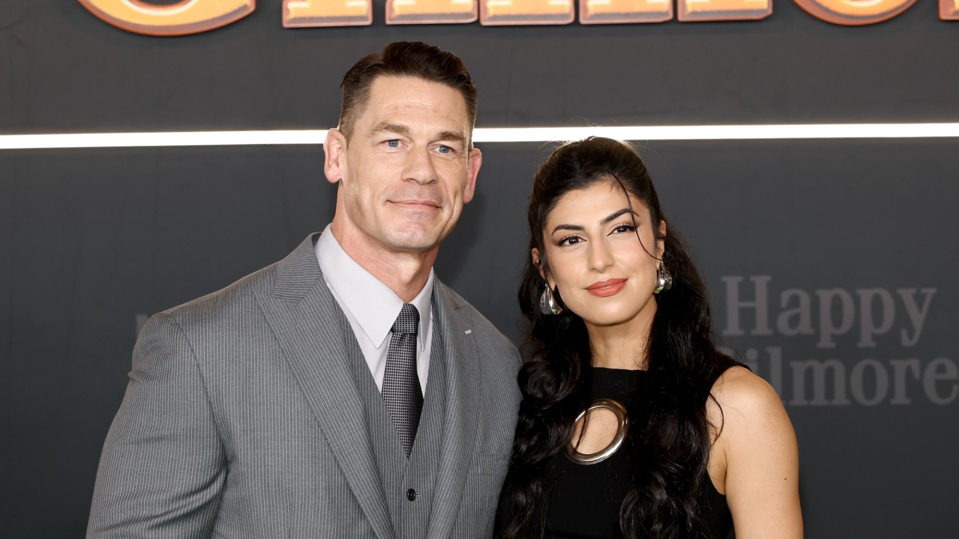 John Cena Lays Huge Kiss on Wife Shay Shariatzadeh After Beating Logan Paul
