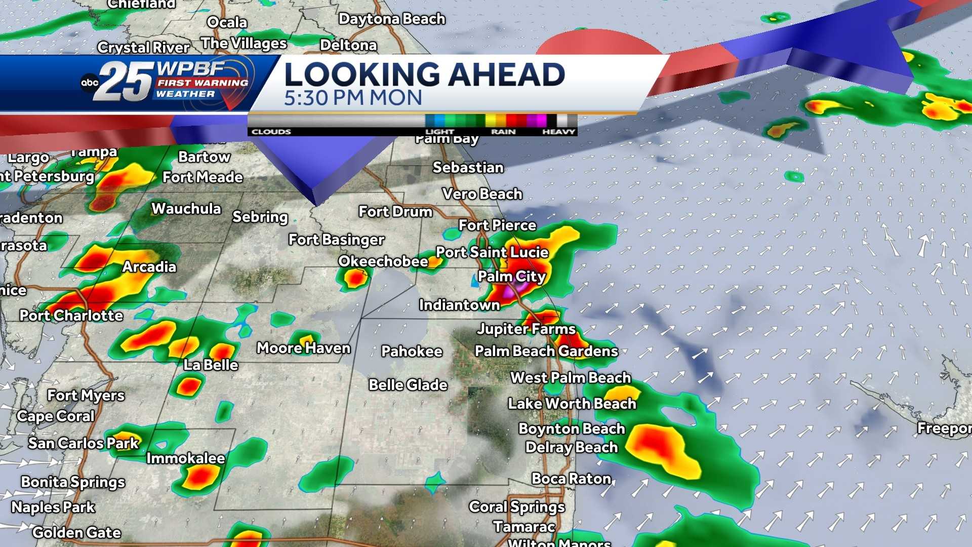 Labor Day Forecast: Rain and storms expected Monday afternoon across ...
