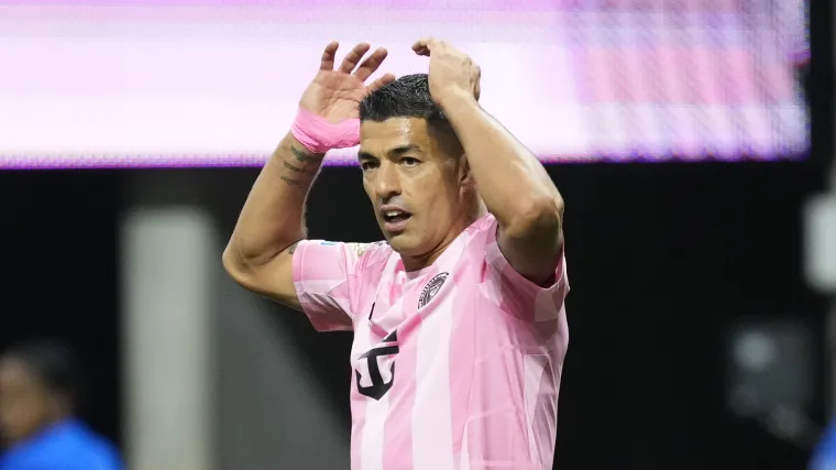 Why was Luis Suarez suspended? Inter Miami star spits towards Seattle ...