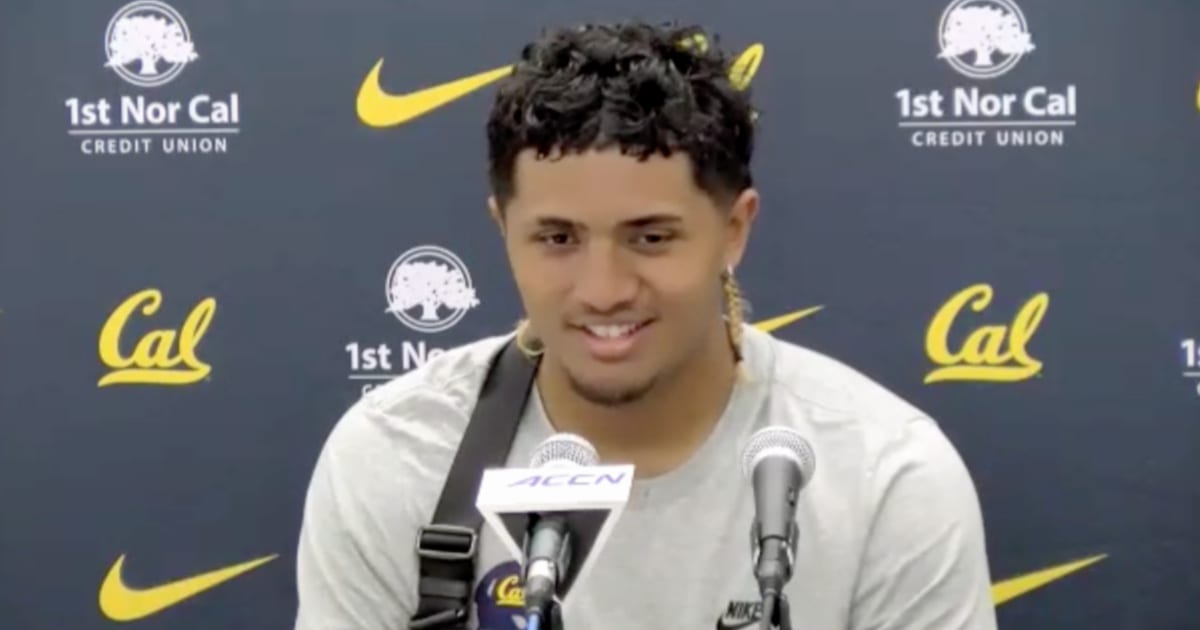 WATCH: Jaron-Keawe Sagapolutele reflects on his first start at Cal