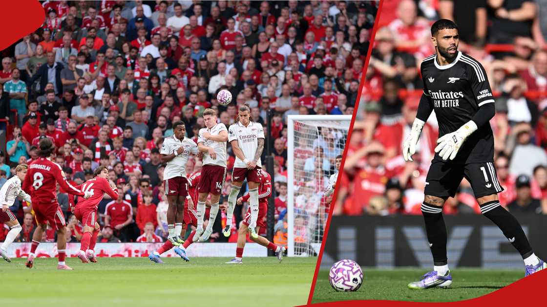 Liverpool vs Arsenal: David Raya explains why he didn't save Dominik ...