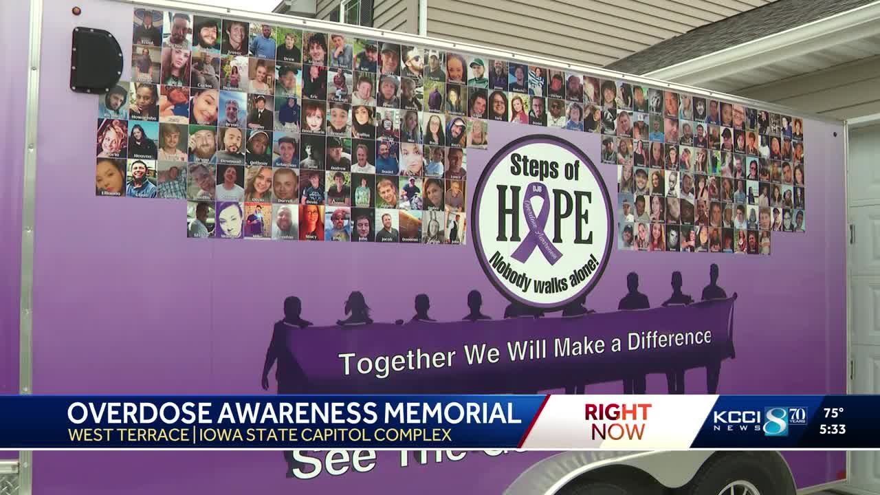 Iowa memorial honors overdose victims with hope and healing