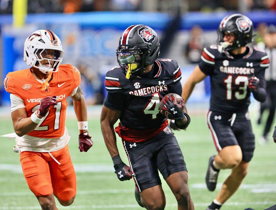 At home in Atlanta: South Carolina secures opening win over Virginia Tech