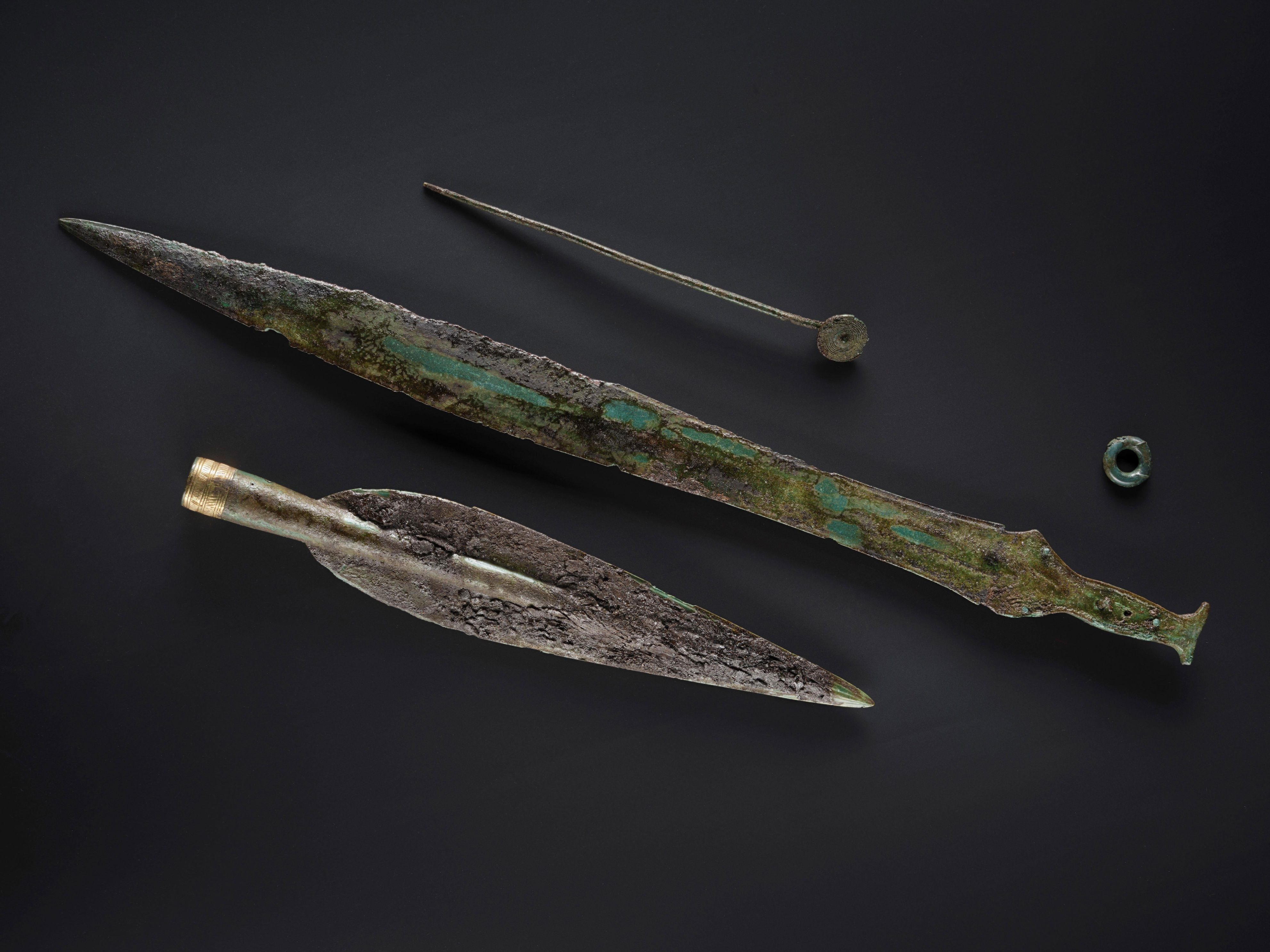 Rare Bronze Age spearhead among ‘remarkable’ items to go on display