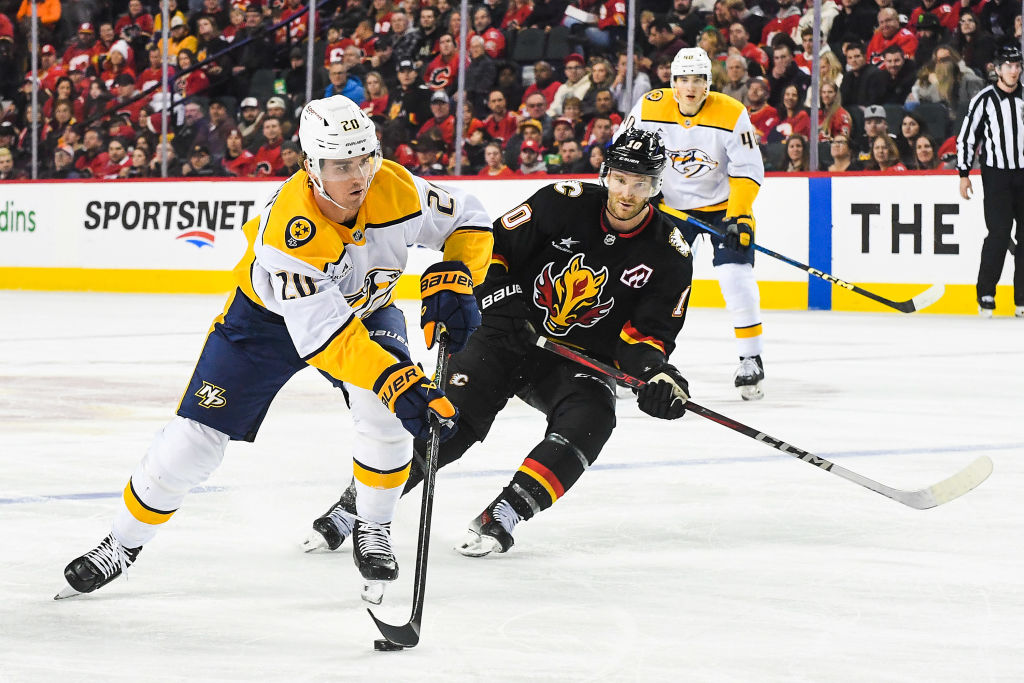 Justin Barron on first pair: Roman Josi can’t be happy