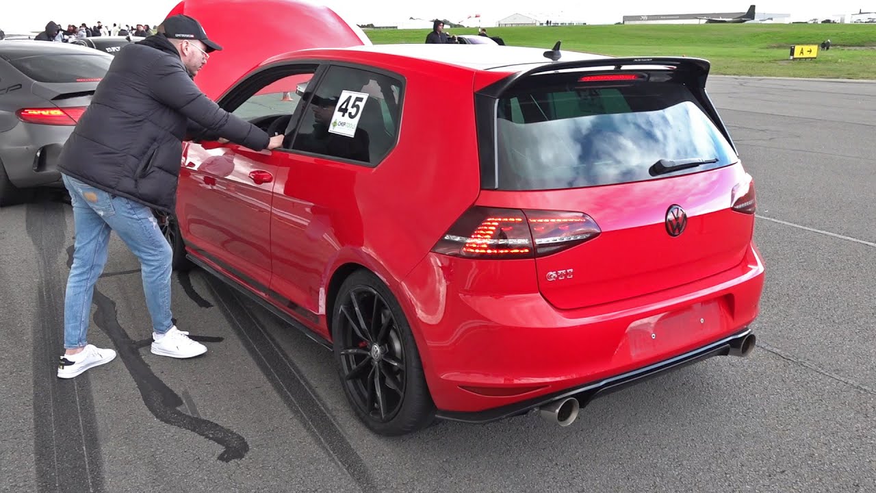 410HP VW Golf 7 GTI Clubsport S Exhaust Sounds