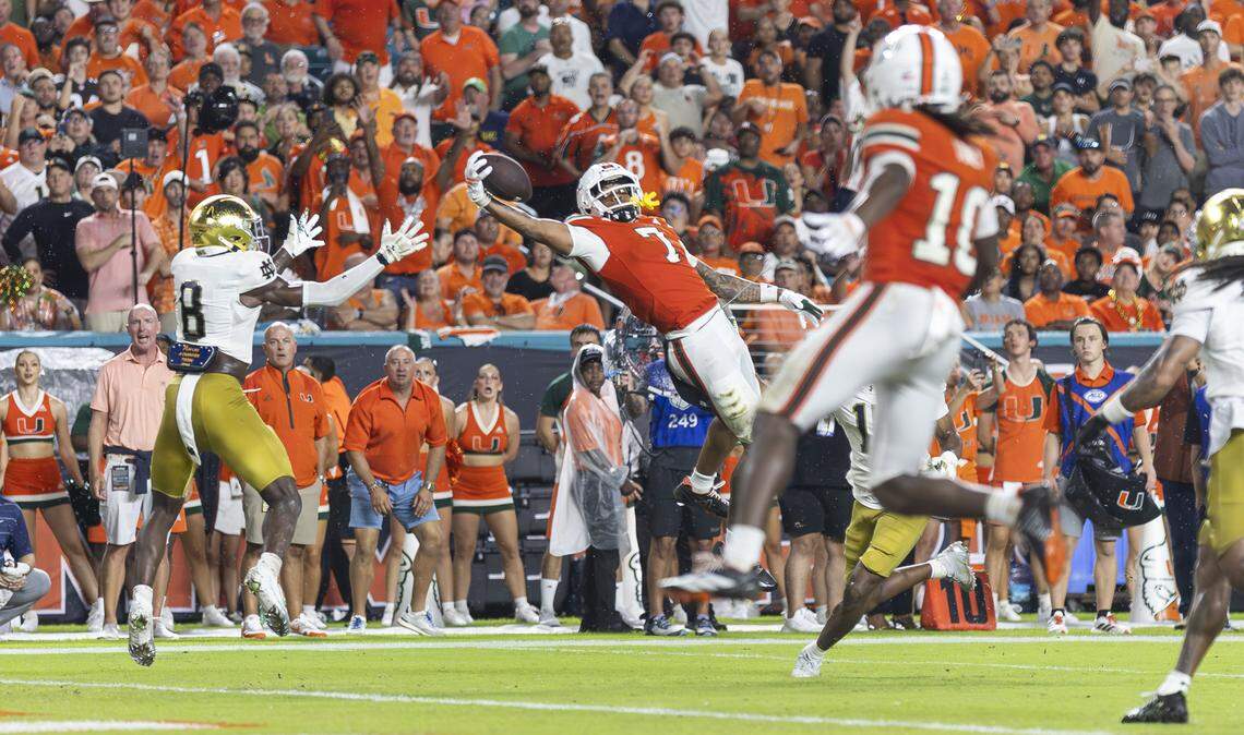 The top 10 moments from the Miami Hurricanes' 2025 season