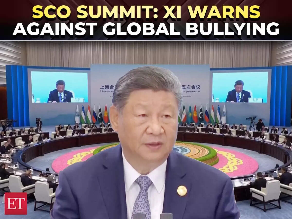 SCO Summit: Xi Jinping criticises global ‘bullying’, announces $281M ...