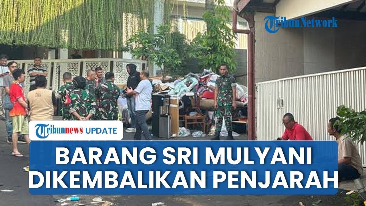 Penjarah Sadar Diri, Pilih Kembalikan Gelas hingga Panci ke Rumah Sri Mulyani, Polisi Lanjuti BAP