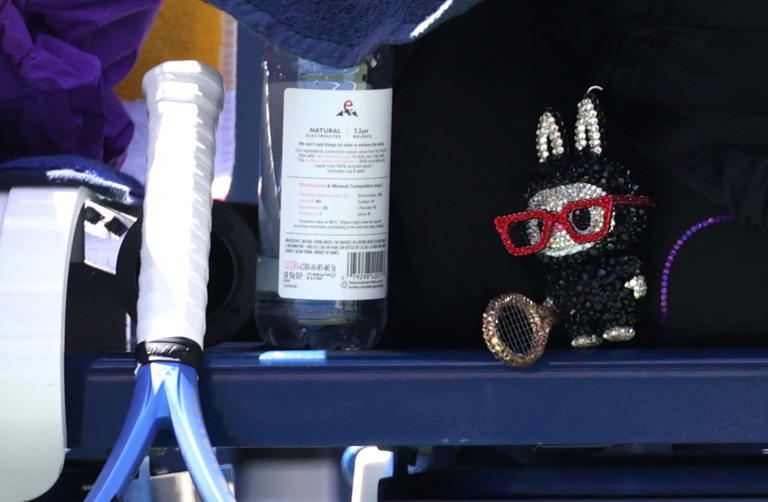 Naomi Osaka's big Labubu bling is making the US Open's fashion extra fun