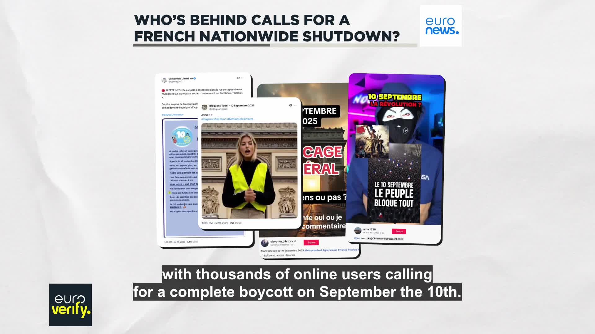 Who's behind the viral calls for a 10 September nationwide shutdown in ...