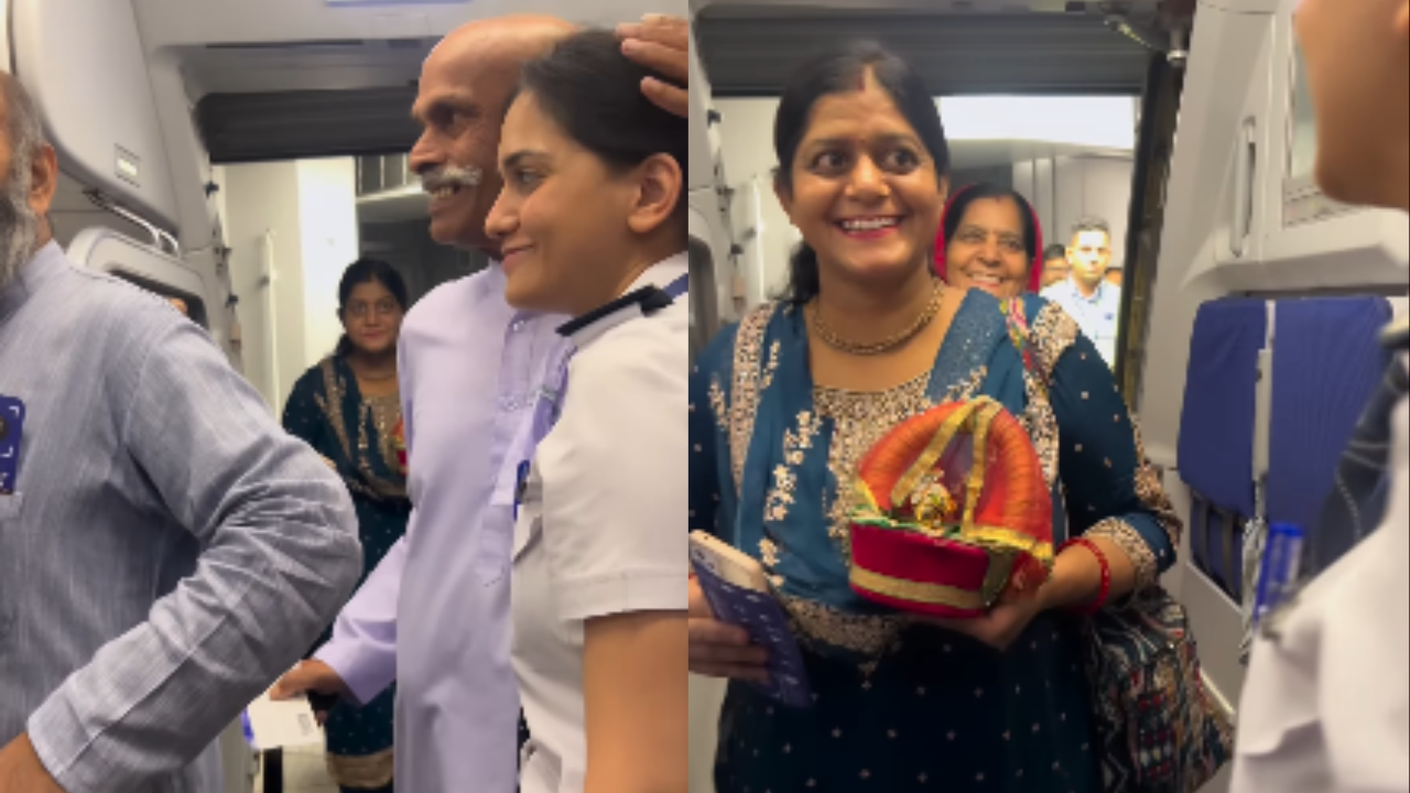 IndiGo Pilot’s Family Beams With Pride As They Fly With Her For First ...