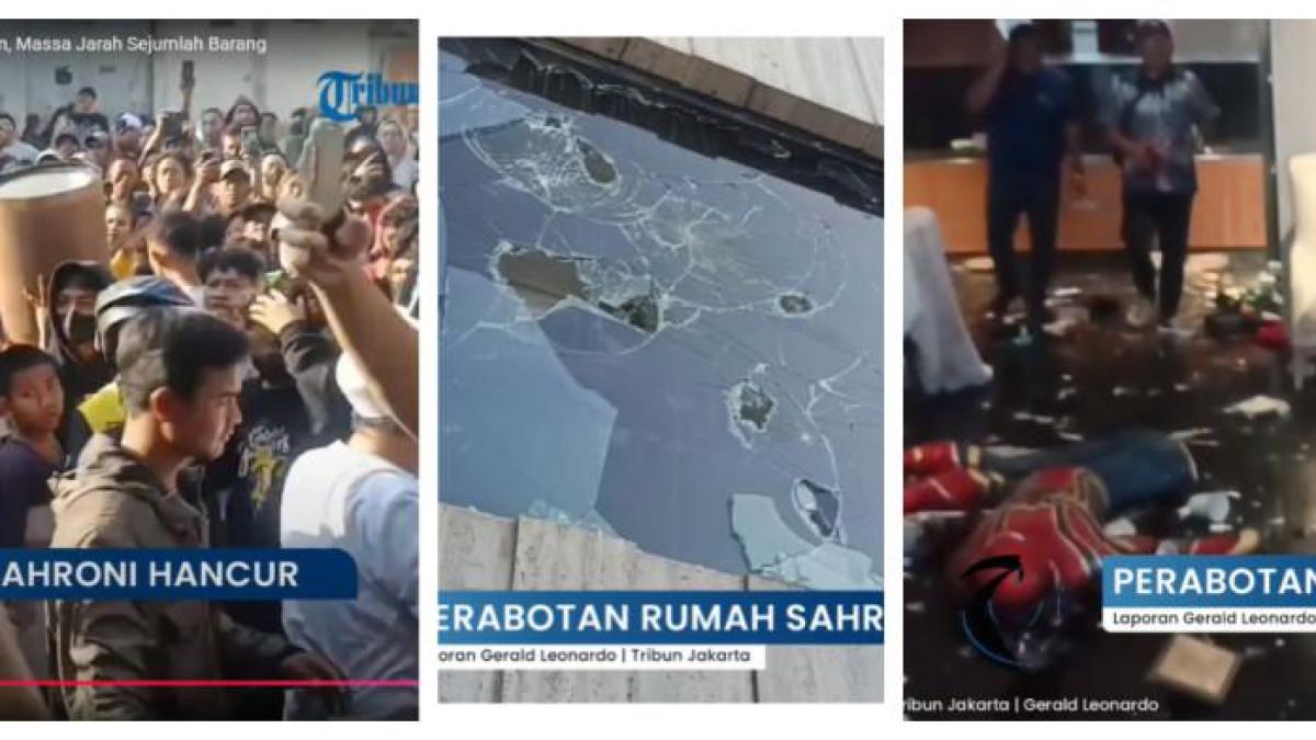 Keberadaan Uya Kuya,Eko Patrio,Nafa Urbach,Ahmad Sahroni dan Sri Mulyani Kala Rumah Habis Dijarah