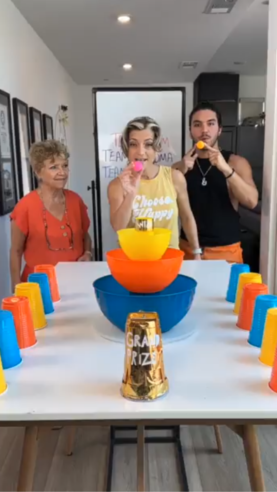 Funny Ping Pong Bounce Challenge | Hilarious Family Game