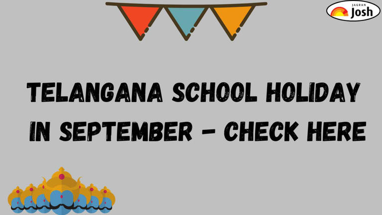 Telangana School Holiday List in September 2025