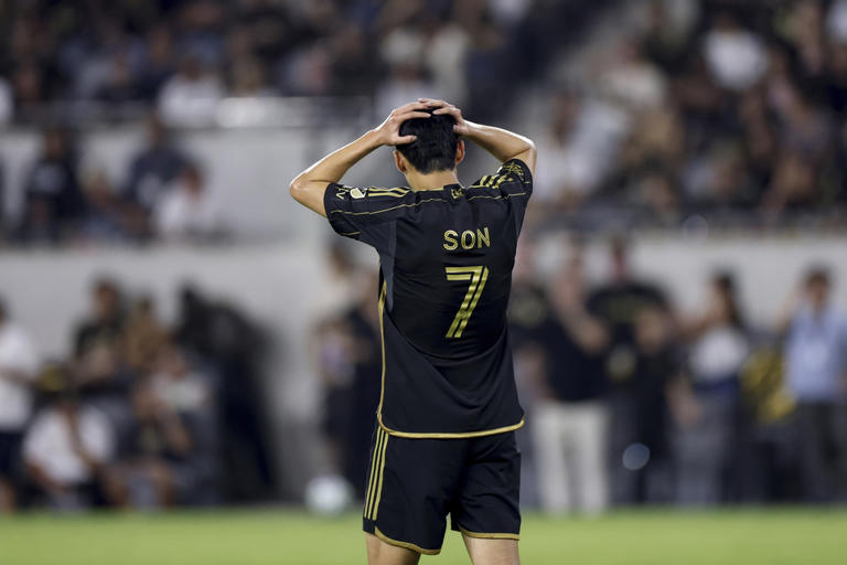 Son Heung-min says he 'let the fans down' after he fails to score, LAFC loses his hyped home debut