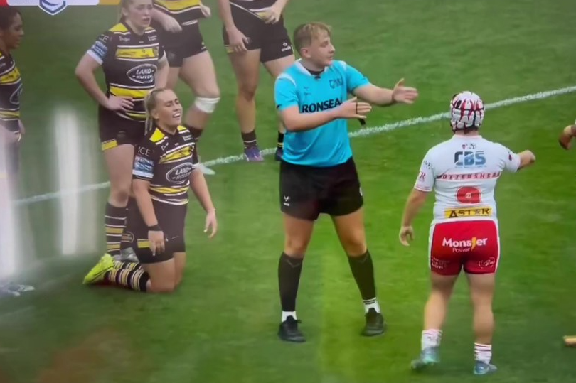 Top England women's rugby star faces ban as video of male ref slur goes ...