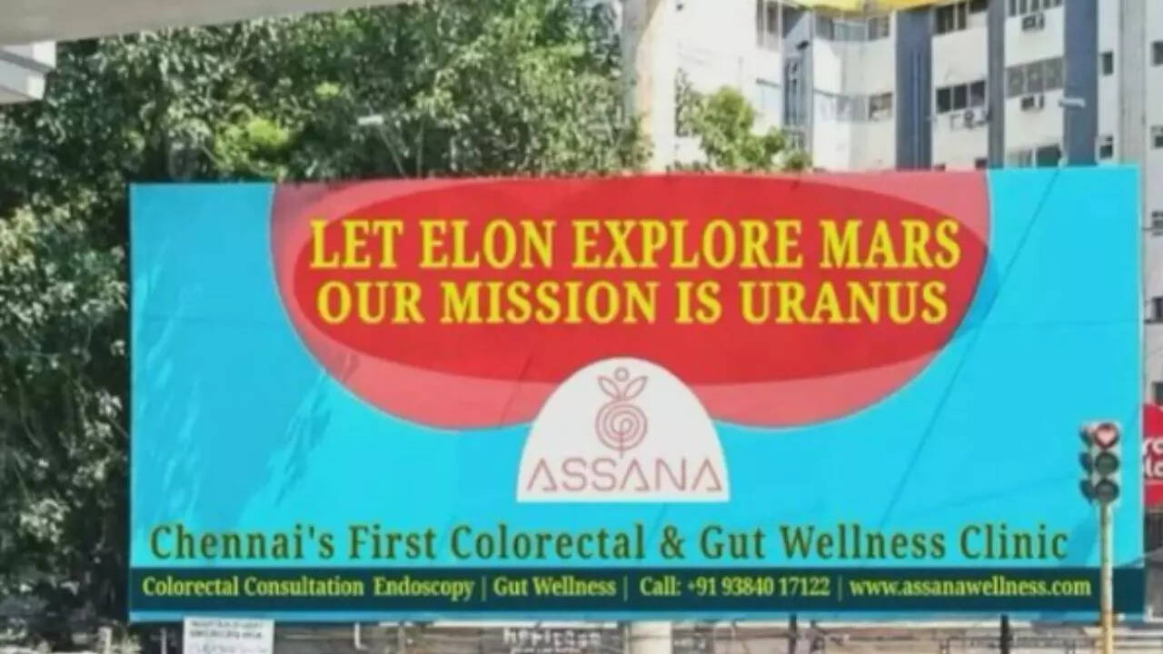 Chennai’s Assana Clinic’s witty billboard goes viral to raise gut ...