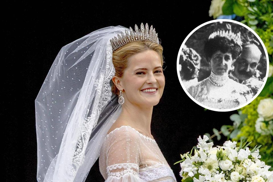 Prinzessin Marie Caroline : Diese historische Tiara trägt sie an ihrer ...