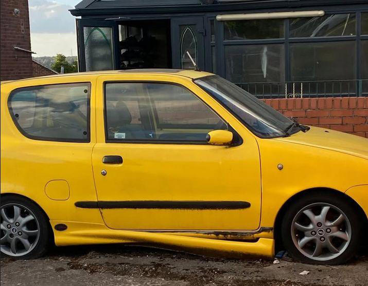 Yellow ‘Inbetweeners Car’ becomes surprise landmark in Batley