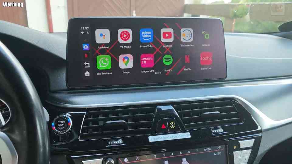 Ottocast Aibox i3 im Test Netflix, YouTube, Magenta Streaming & Apps im BMW