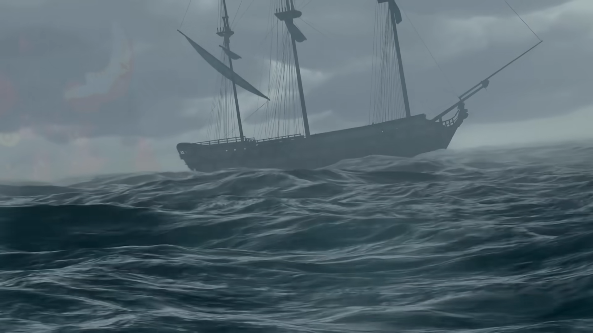 The flying Dutchman still haunts the open sea