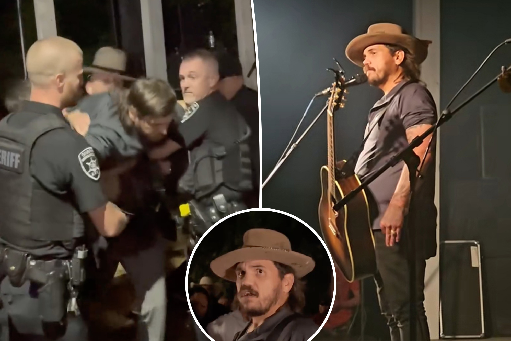 Country singer Bryan Martin removed from stage during NY concert for ...
