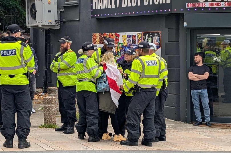 Police make NO ARRESTS after Hanley asylum hotel protests