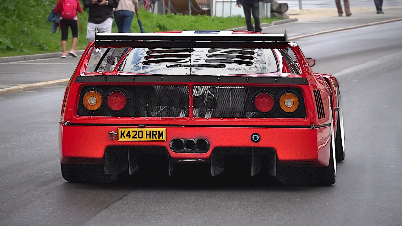 Ferrari F40 LM Michelotto Exhaust Sound