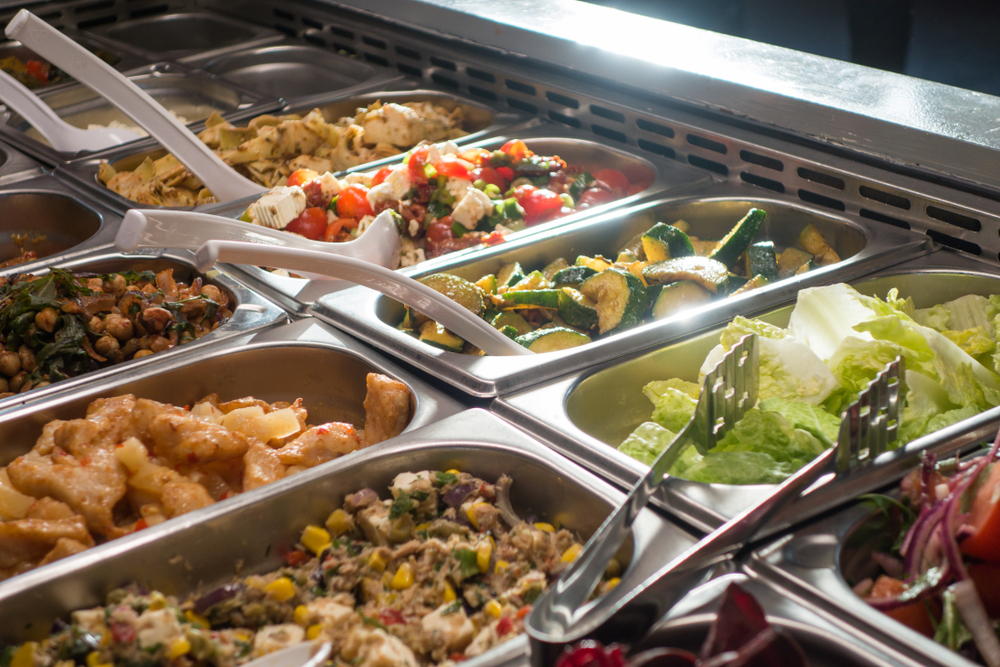These Common Buffet Foods Are Bacteria Bombs