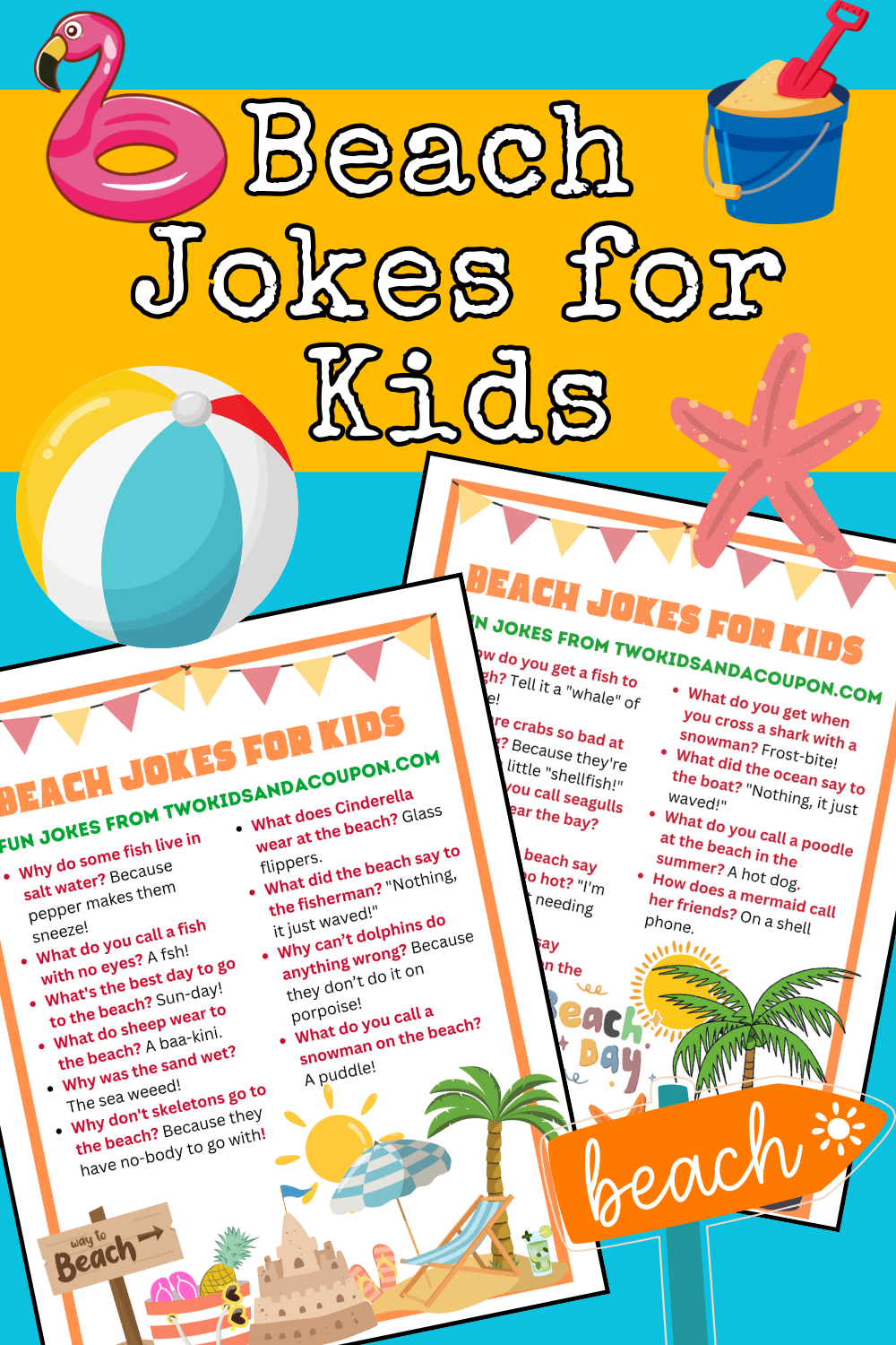 Make a Splash With These Free Printable Beach Jokes for Kids