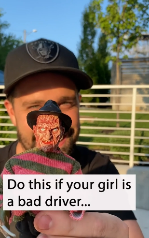 Scary Face in Backup Camera Prank – You Won’t Believe Her Reaction!